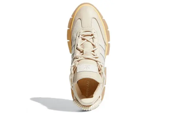 Adidas Ivy Park X Super Sleek 'halo Ivory' Platform Sneakers