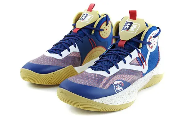 LI-NING Team Large Wear-resistant Pe Version Mid-top Sneakers