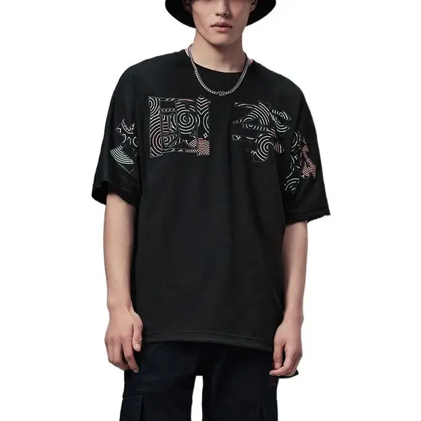LI-NING Big Logo Loose Fit T-shirt 'black