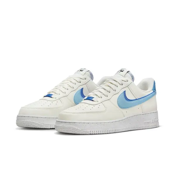 Nike Force 1 '07 Lv8 '82 Blue Chill Sneakers - White/blue