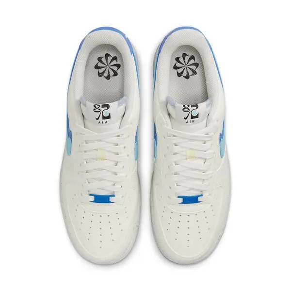 Nike Force 1 '07 Lv8 '82 Blue Chill Sneakers - White/blue