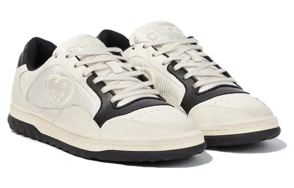 Gucci Mac80 Embroidered Sneakers - Black