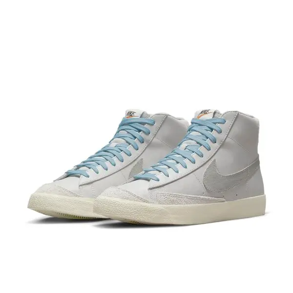 Nike Blazer Mid '77 Premium Certified Fresh - Gray/white/blue