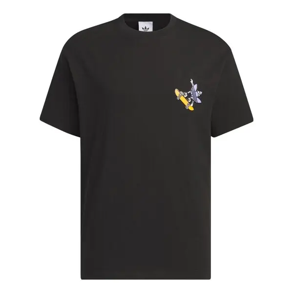 Adidas Originals Tfl M1 Graphic T-shirt - Black