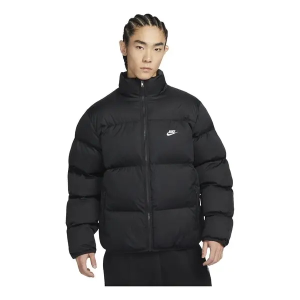 Nike Club Puffer Jacket - Black
