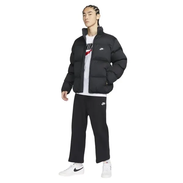 Nike Club Puffer Jacket - Black