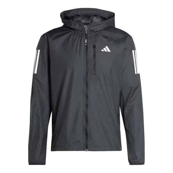 Adidas Own The Run Jacket Asia Sizing - Black