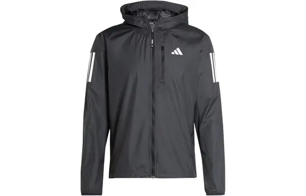 Adidas Own The Run Jacket Asia Sizing - Black