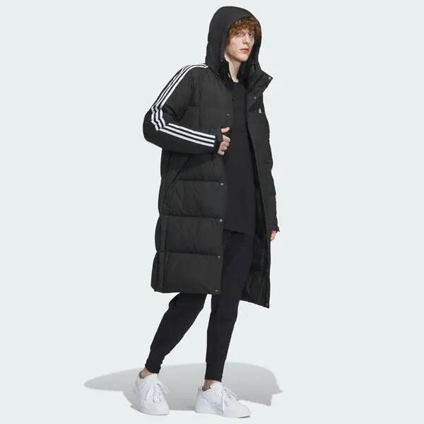 Adidas 3-stripes Long Down Puffer Jacket