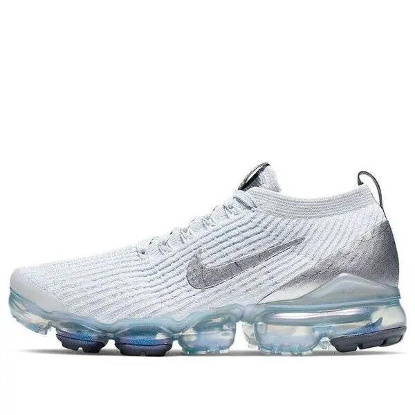 Nike Vapormax Flyknit 3 Sneakers - White/silver