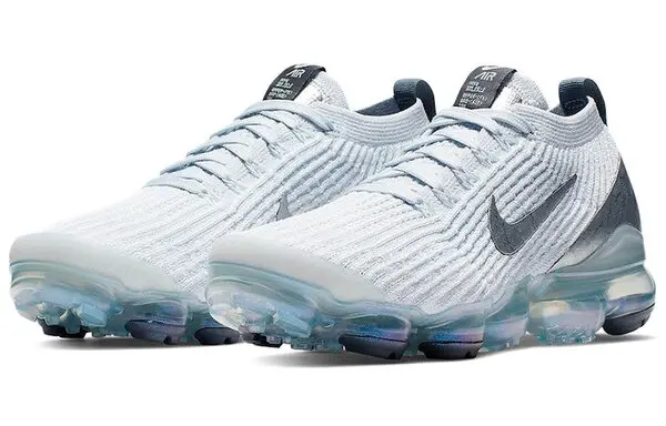 Nike Vapormax Flyknit 3 Sneakers - White/silver
