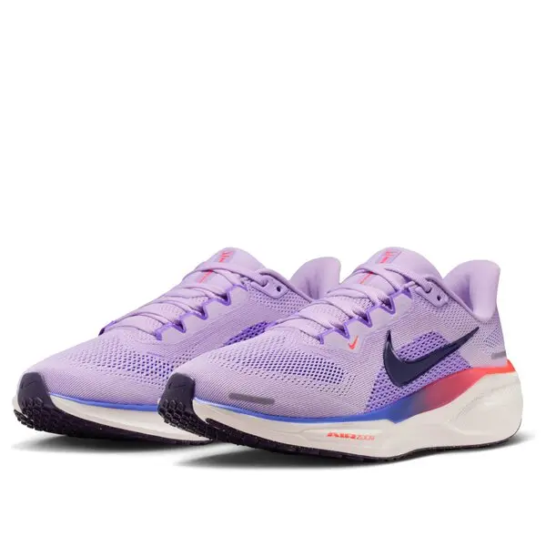 Nike Zoom Pegasus 41 Athletic Sneakers - Violet Mist/bright Violet/sapphire