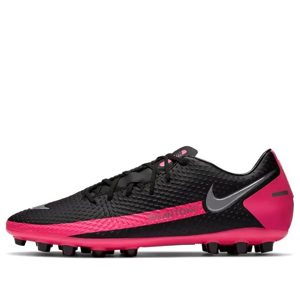 Nike Phantom Gt Academy Ag Artificial Grass Cleats - Black/pink