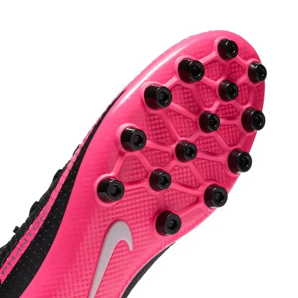 Nike Phantom Gt Academy Ag Artificial Grass Cleats - Black/pink
