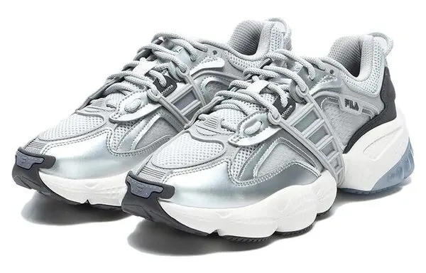 FILA Ladder Sneakers - Silver/grey/black
