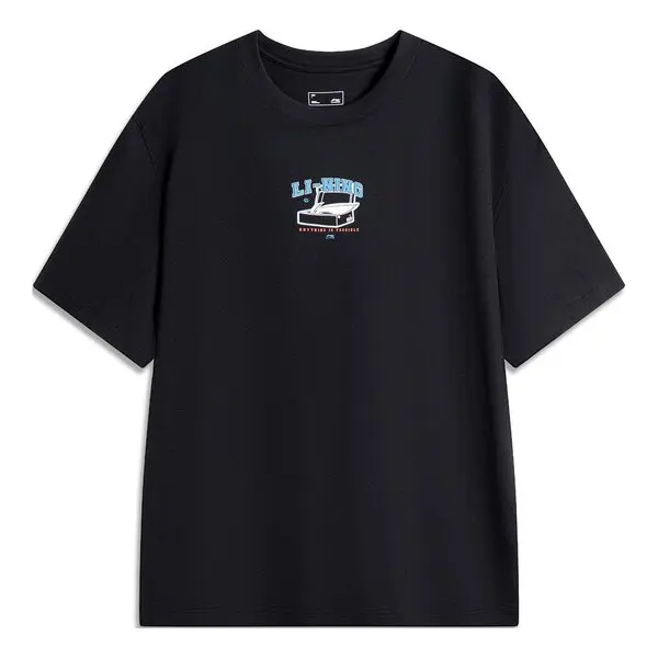 LI-NING Cartoon Graphic T-shirt 'black