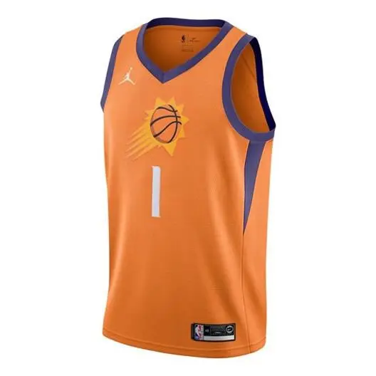 JORDAN X Nba Phoenix Suns Jersey Devin Booker 1 - Orange