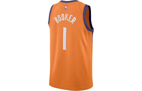 JORDAN X Nba Phoenix Suns Jersey Devin Booker 1 - Orange