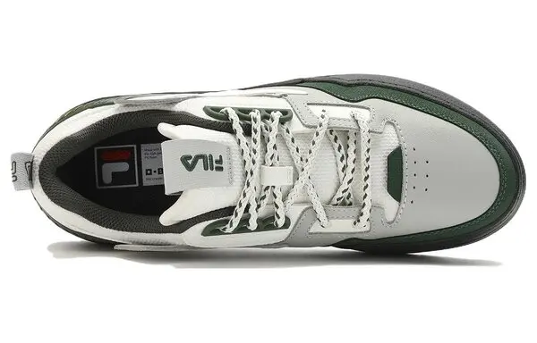 FILA Court Deluxe Low Shoes - Grey/white/black