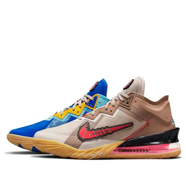 Nike Space Jam X Lebron 18 Low Ep 'wile E. Vs. Roadrunner - Multi Color