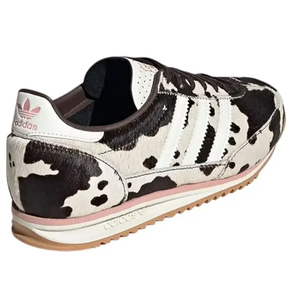 Adidas Sl 72 Cow Print Sneakers - White/black