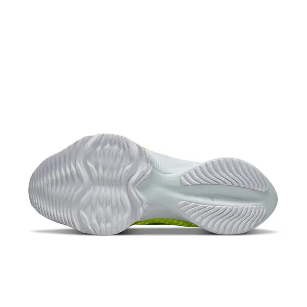 Nike Zoom Tempo Next% Flyknit Athletic Sneakers - Barely Volt/black/hyper Orange