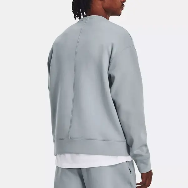 Under Armour Summit Fleece Knit Crew 'grey Blue