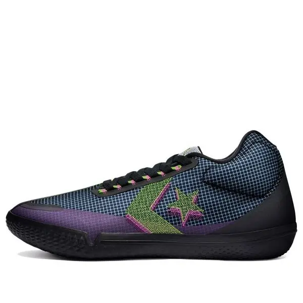 CONVERSE Chuck Taylor All Star Pro Bb Mid "soundwave" Sneakers - Blue/purple