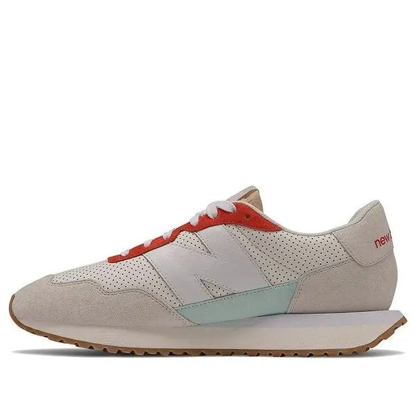 NEW BALANCE 237 Casual Sneakers - White/red