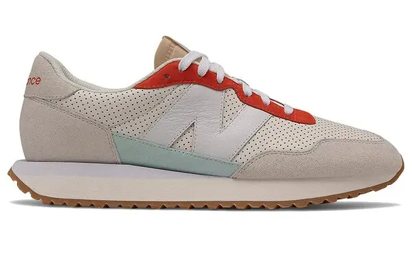 NEW BALANCE 237 Casual Sneakers - White/red