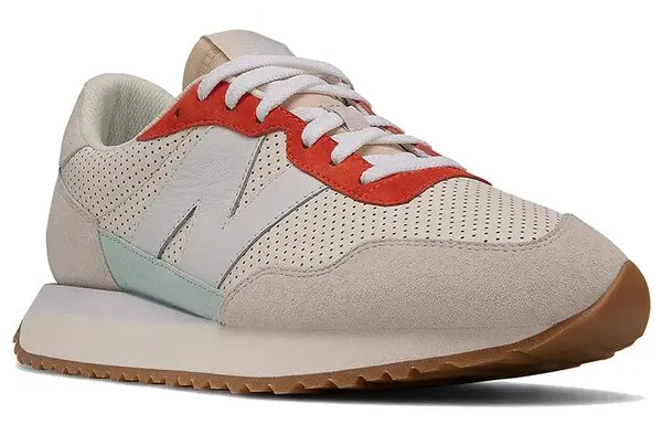 NEW BALANCE 237 Casual Sneakers - White/red