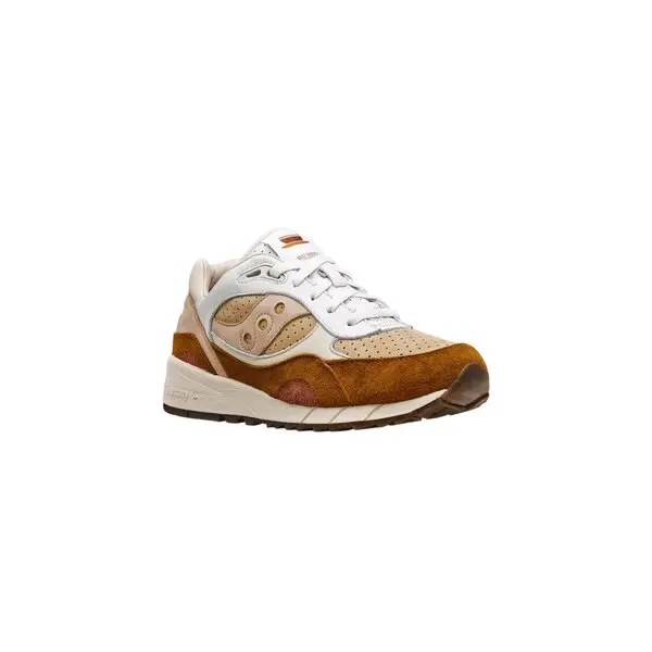 Saucony Shadow 6000 Sneakers - White/brown