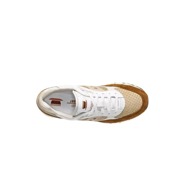 Saucony Shadow 6000 Sneakers - White/brown