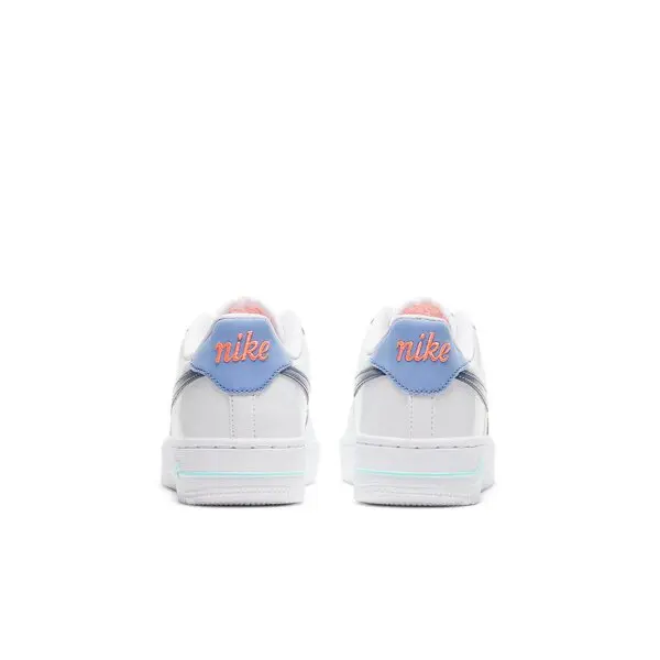Nike Force 1 Lv8 1 Low Top Sneakers - White/blue
