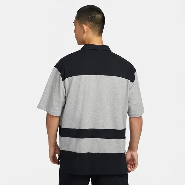 Nike Nsw Gcel Polo Shirt 'black Grey - Black/grey