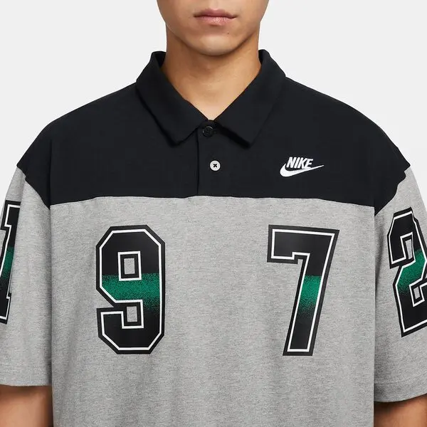 Nike Nsw Gcel Polo Shirt 'black Grey - Black/grey