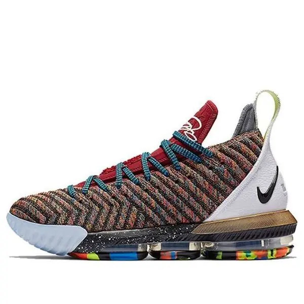 Nike Lebron 16 Ep 'what The' Athletic Sneakers - Black/multi-color