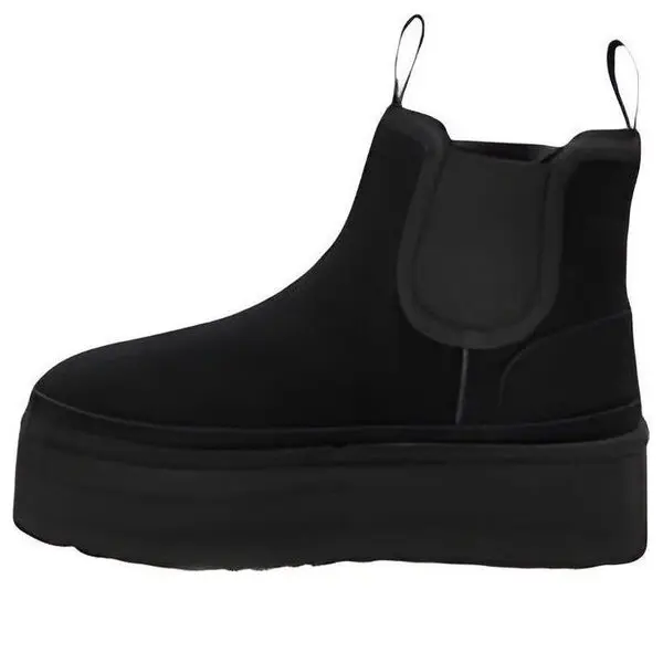 UGG Neumel Platform Chelsea Boot - Black