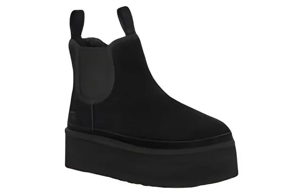 UGG Neumel Platform Chelsea Boot - Black