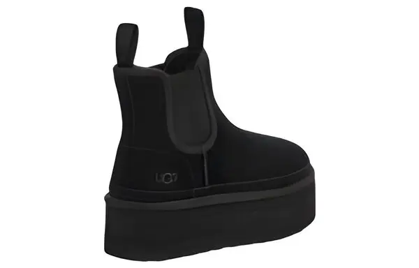 UGG Neumel Platform Chelsea Boot - Black