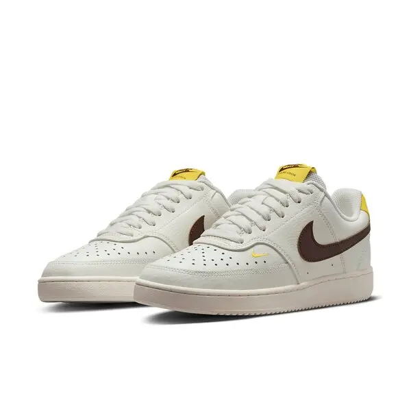 Nike Court Vision Low Sneakers - White/black/yellow