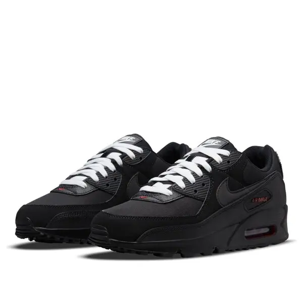 Nike Max 90 Essential Sneakers - Black/white/red