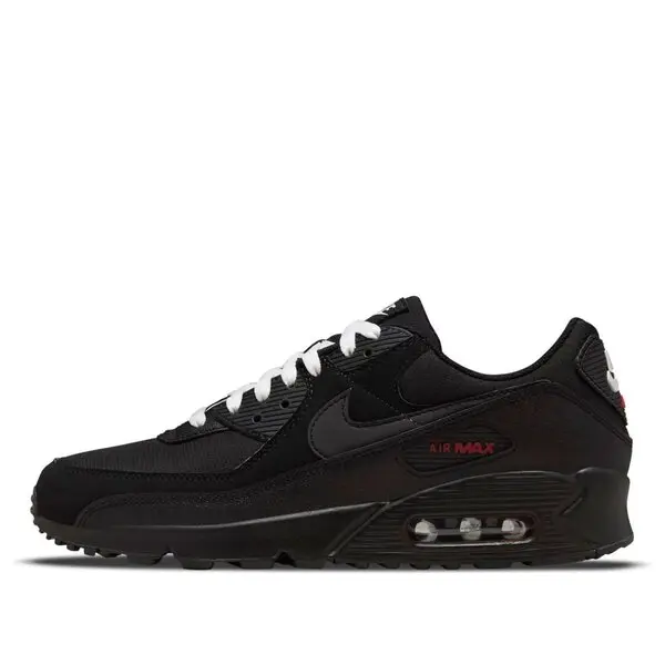 Nike Max 90 Essential Sneakers - Black/white/red