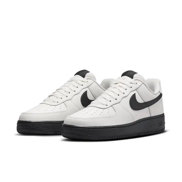 Nike Force 1 '07 'phantom Grey Black' Sneakers - Phantom/cement Grey/black