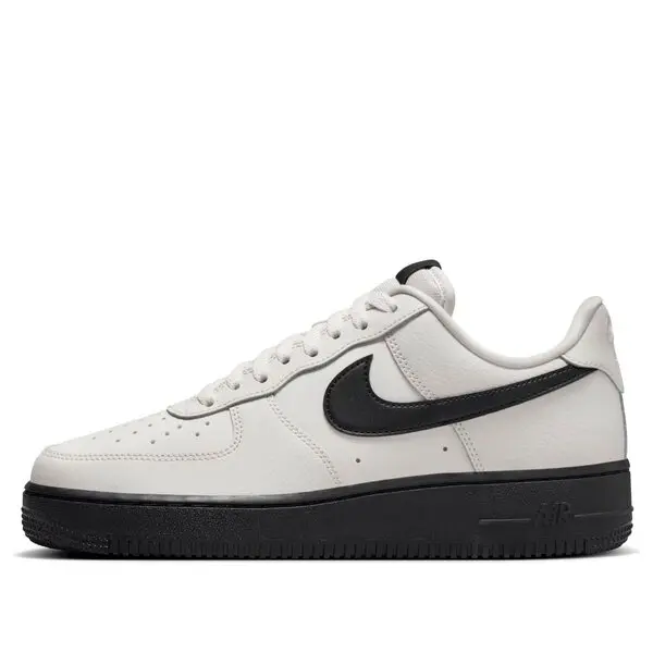 Nike Force 1 '07 'phantom Grey Black' Sneakers - Phantom/cement Grey/black