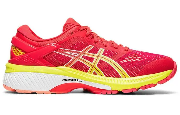 Asics Gel-kayano 26 Athletic Shoe - Red/yellow