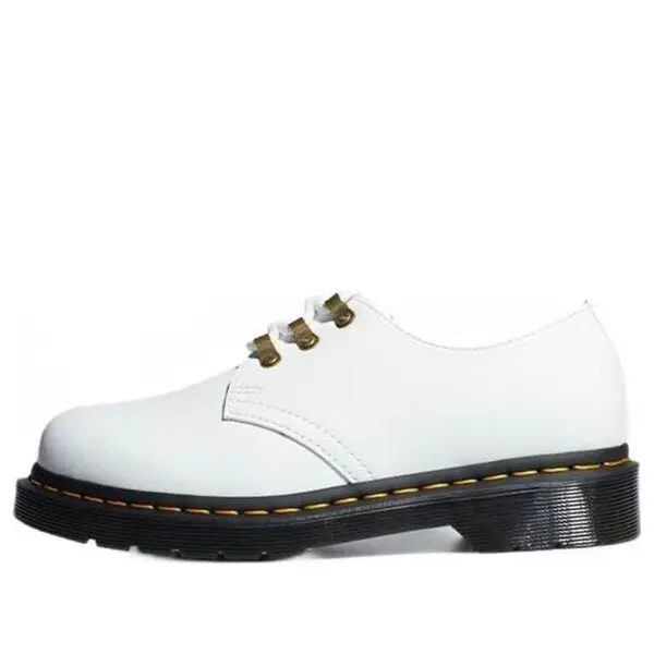 Dr. Martens 1461 Pu Lace Up Oxford Shoes - White