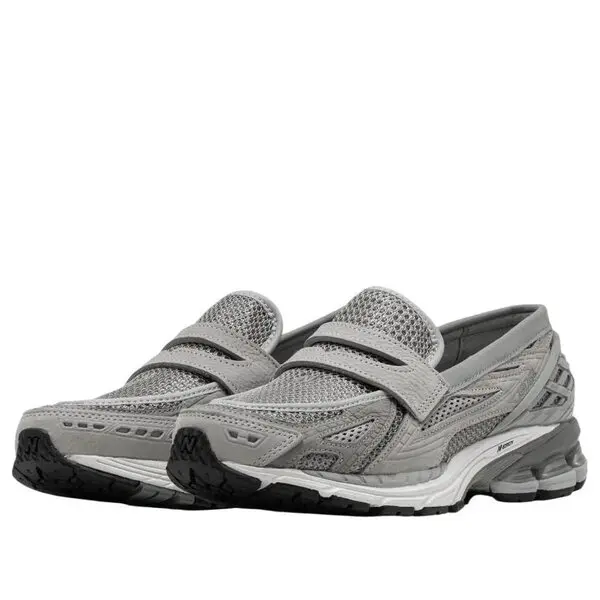 NEW BALANCE 1906l "raincloud" Mesh And Suede Loafer - Raincloud/white