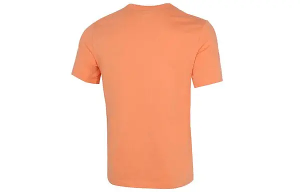 JORDAN Burst Crack Basketball Sports Short Sleeve T-shirt - Orange