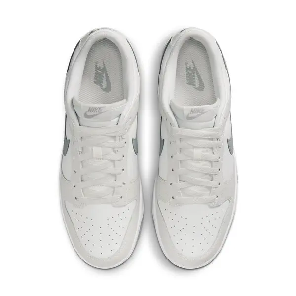 Nike Dunk Low Retro Sneakers - White/grey